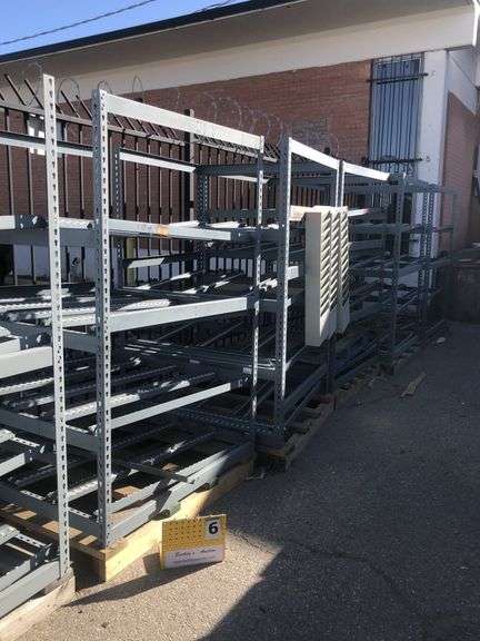 INDUSTRIAL STACKING RACKS W/ ROLLERS - Bentley & Associates, LLC