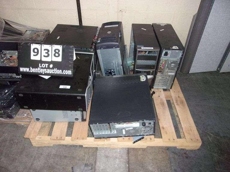 PALLET: 8 COMPUTER TOWERS - Bentley & Associates, LLC