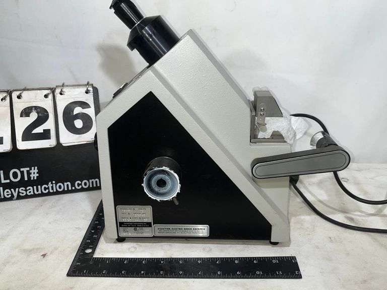ABBE MARK II DIGITAL REFRACTOMETER - Bentley & Associates, LLC