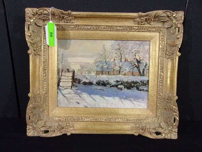 "THE MAGPIE" REPRODUCTION PRINT 18 X 15 - Bentley & Associates, LLC