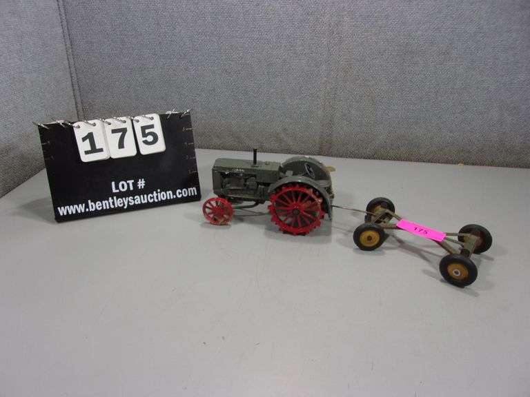 ERTL CASE L FARM TRACTOR, UTILITY CART TRAILER - Bentley & Associates, LLC