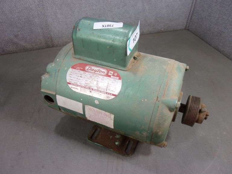 DAYTON AC INDUCTION MOTOR, MODEL#LR22132 - Bentley & Associates, LLC