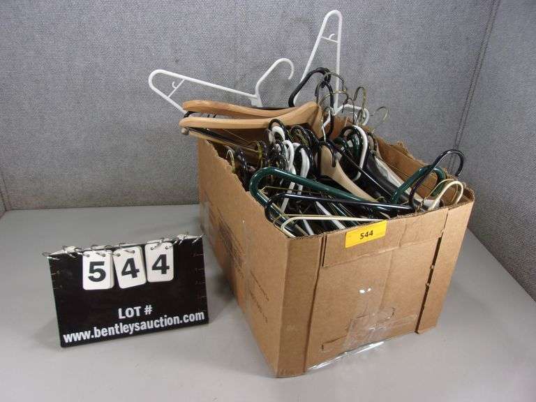 BOX: ASSORTED HANGERS - Bentley & Associates, LLC