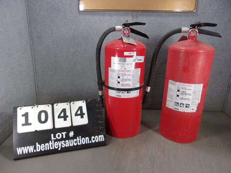 FIRE EXTINGUISHERS, 20LB (2X MONEY) - Bentley & Associates, LLC