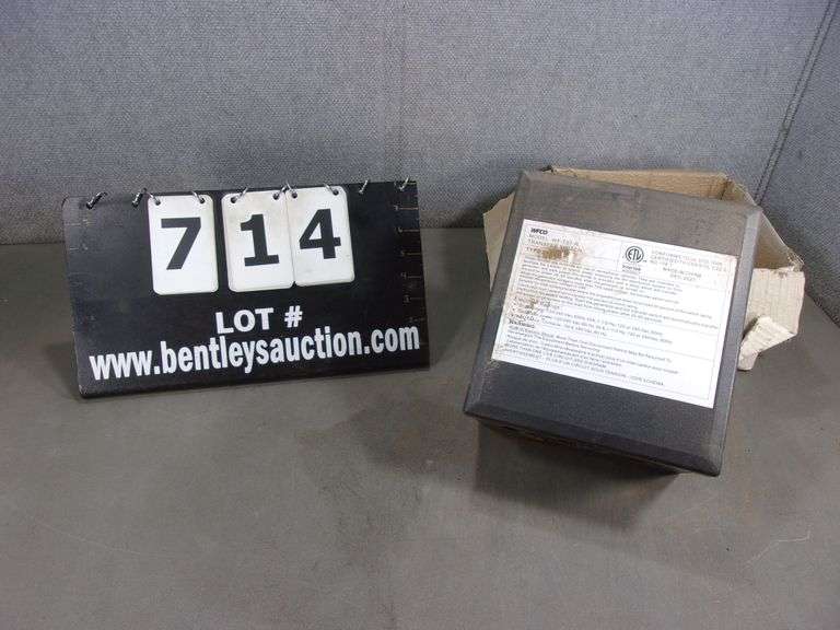 BOX: WFCO TRANSFER SWITCH, MODEL #WF-T57-R - Bentley & Associates, LLC