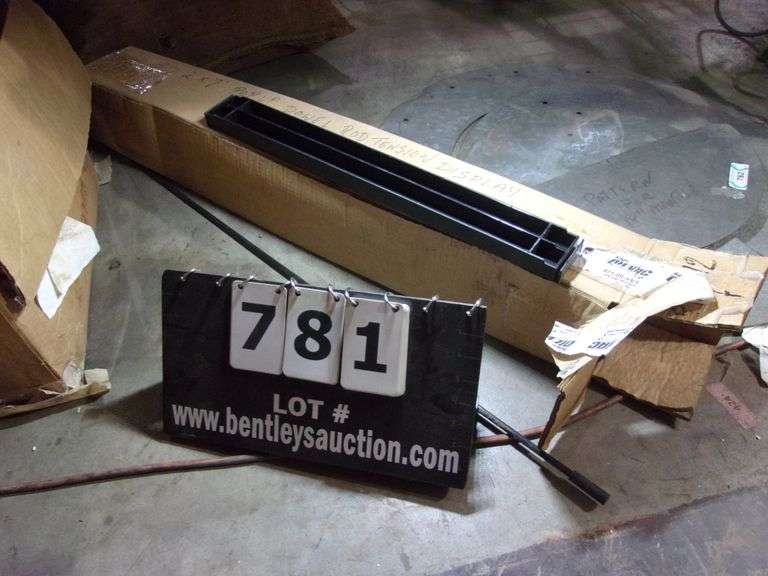 2' X 7' POP UP DOWEL ROD TENSION DISPLAY - Bentley & Associates, LLC