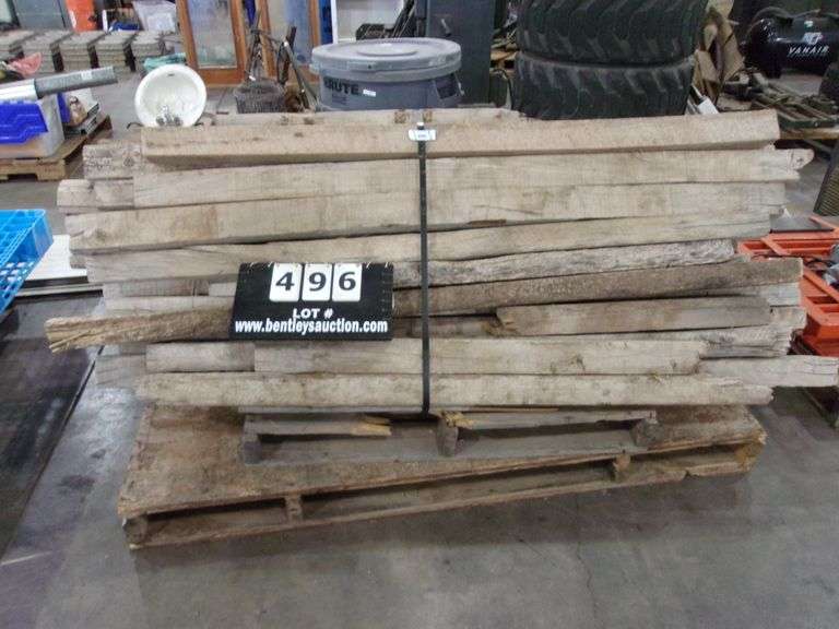PALLET: ASSORTED 4X4 WOOD POSTS - Bentley & Associates, LLC