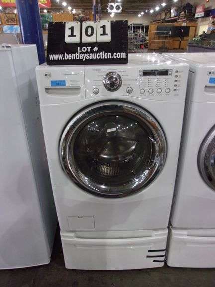 LG WHITE STEAM WASHER, MODEL: WM2487HWMA - Bentley & Associates, LLC
