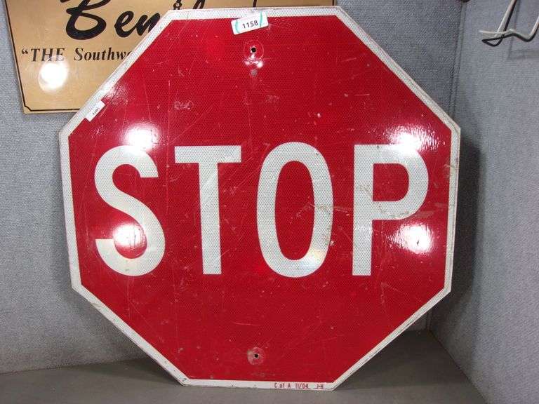 REFLECTIVE FULL SIZE STOP SIGN - Bentley & Associates, LLC