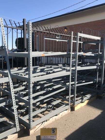 INDUSTRIAL STACKING RACKS W/ ROLLERS - Bentley & Associates, LLC