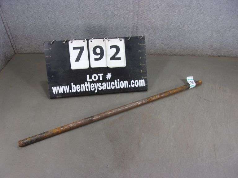 RUSTED METAL ROD - Bentley & Associates, LLC