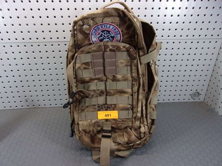 CHRIS KYLE FROG FOUNDATION KRYPTEK SLING BACKPACK - Bentley ...