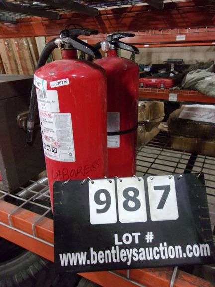 KIDDE UNITED TECHNOLOGY FIRE EXTINGUISHER, 20LB (2X MONEY) - Bentley ...