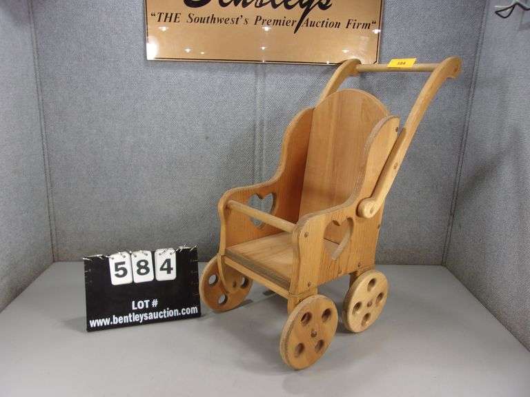 WOODEN KIDS' BABY STROLLER - Bentley & Associates, LLC