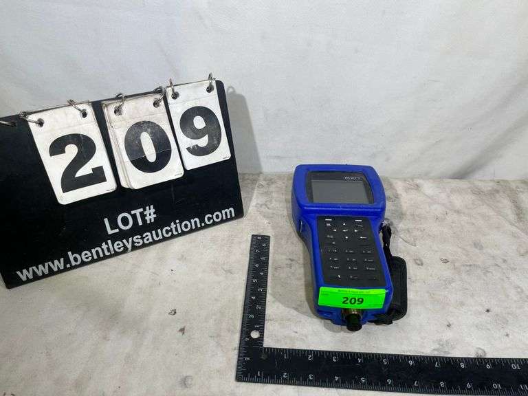 EXO YSI HANDHELD WATER ANALYSIS METER - Bentley & Associates, LLC