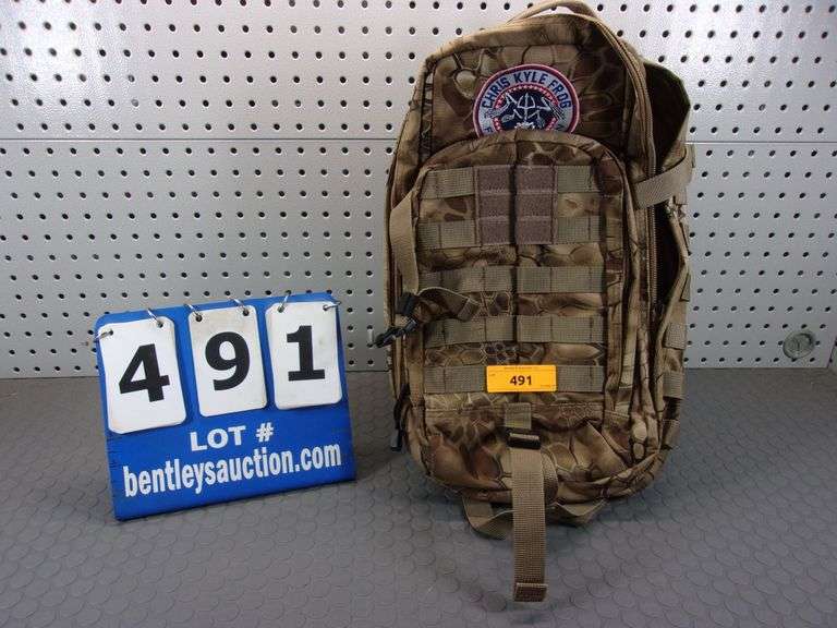 CHRIS KYLE FROG FOUNDATION KRYPTEK SLING BACKPACK - Bentley ...