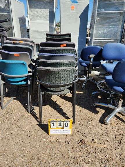 ASSORTED STACKING CHAIRS (5X MONEY) - Bentley & Associates, LLC
