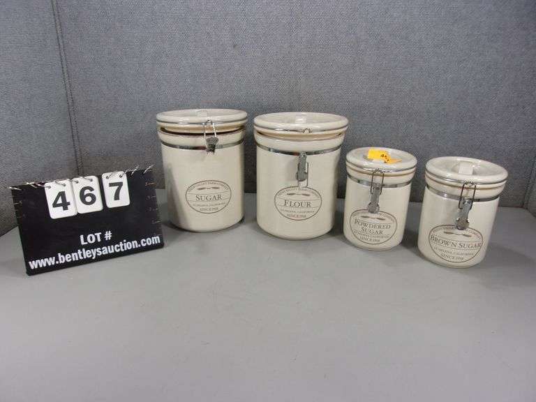 4 PC CANISTER SET - Bentley & Associates, LLC