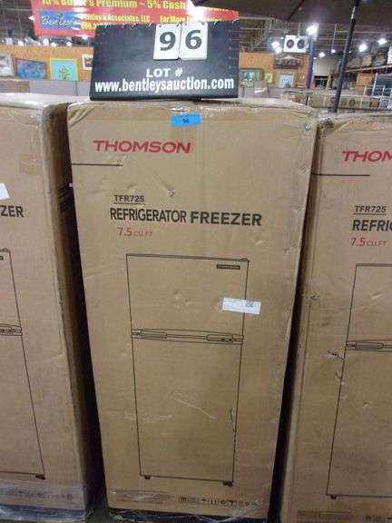 THOMSON 7.5 CU. FT. REFRIGERATOR/FREEZER MODEL #TFR725 - Bentley ...