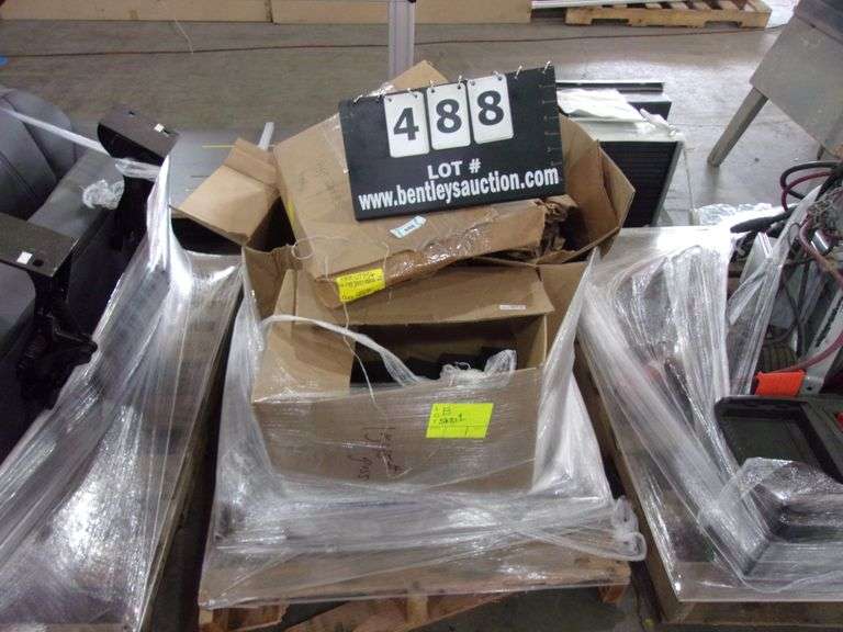 PALLET: BOXES OF METAL SQUARE SLABS - Bentley & Associates, LLC