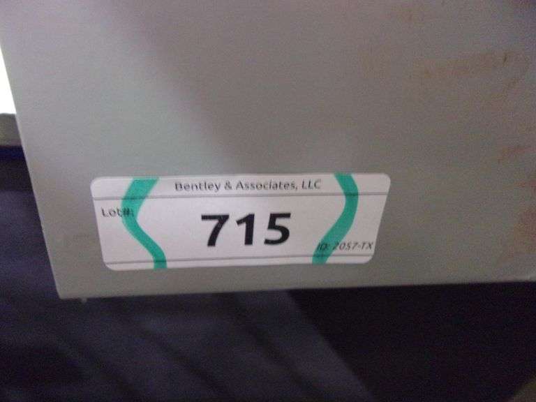 LARGE GRAY METAL FUSE BOX - Bentley & Associates, LLC