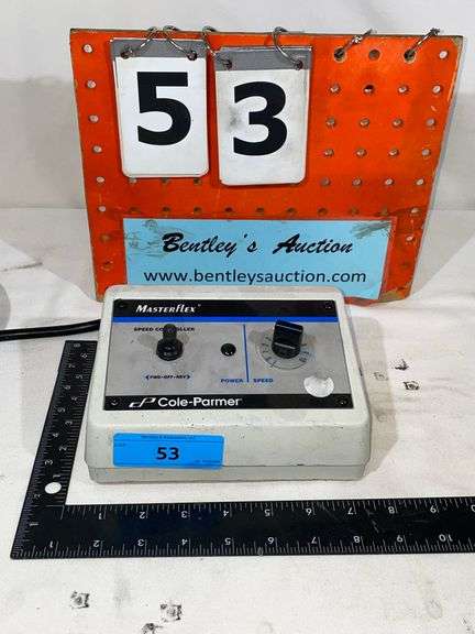 COLE PARMER MASTERFLEX 7553-71 SPEED CONTROLLER - Bentley & Associates, LLC