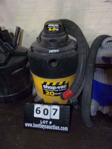 SHOP VAC CONTRACTOR SERIES, 20-GALLON VACUUM - Bentley & Associates, LLC