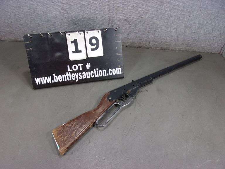 VINTAGE WOOD STOCK METAL BARREL (RED RYDER TYPE) BB GUN - Bentley ...