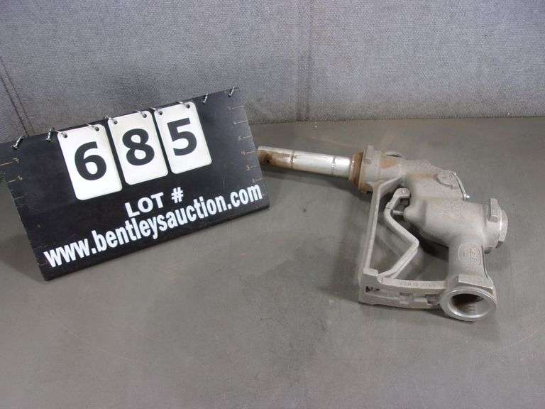 FUELER 100 LARGE METAL GAS PUMP HANDLE - Bentley & Associates, LLC