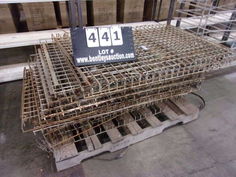 PALLET: METAL GRATE PALLET RACK SHELVING - Bentley & Associates, LLC