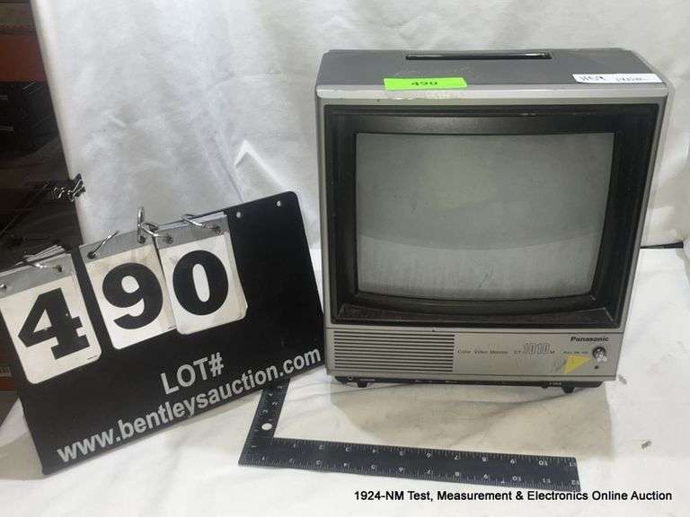 PANASONIC CT 1010 VIDEO MONITOR - Bentley & Associates, LLC