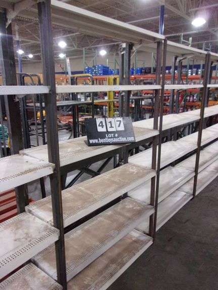 6 TIER METAL SHELVING UNIT - Bentley & Associates, LLC
