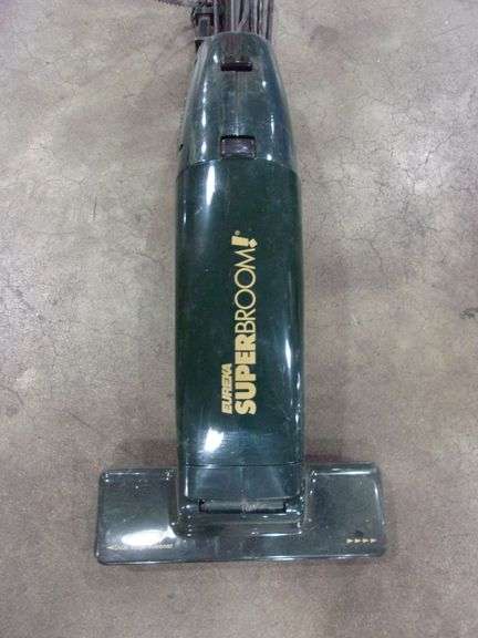 EUREKA SUPERBROOM SMALL GREEN ELECTRICAL VACUUM - Bentley & Associates, LLC