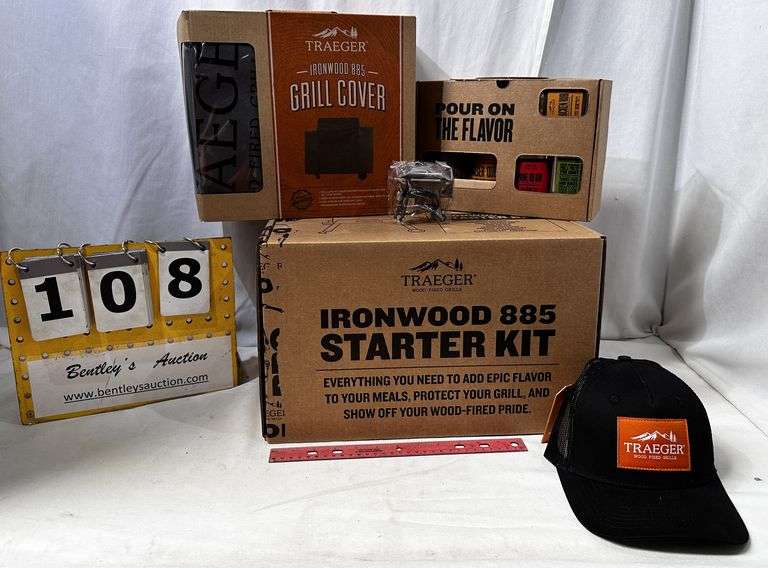 TRAEGER IRON WOOD 885 STARTER KIT - Bentley & Associates, LLC