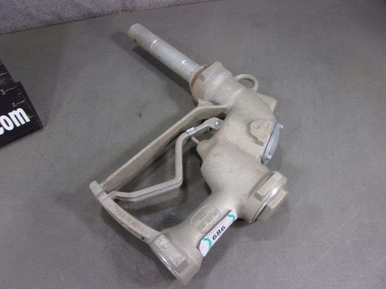 FUELER 100 LARGE METAL GAS PUMP HANDLE - Bentley & Associates, LLC