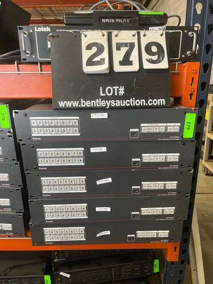 STACK: EXTRON DXP DIGITAL CROSSPOINT MATRIX SWITCHER - Bentley ...