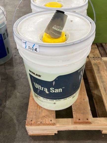 LOT 2 - 5 GALLON BUCKETS ECOLAB ULTRA SAN - Bentley & Associates, LLC