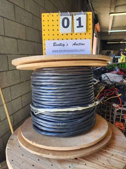SPOOL CABLE- 208 LBS NET - Bentley & Associates, LLC