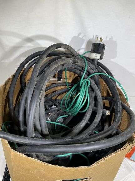 BOX OF MISC. CABLE - Bentley & Associates, LLC