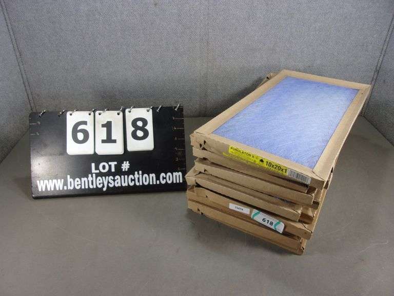 LOT: AAF AIR FILTERS, 12" X 25" X 1" - Bentley & Associates, LLC
