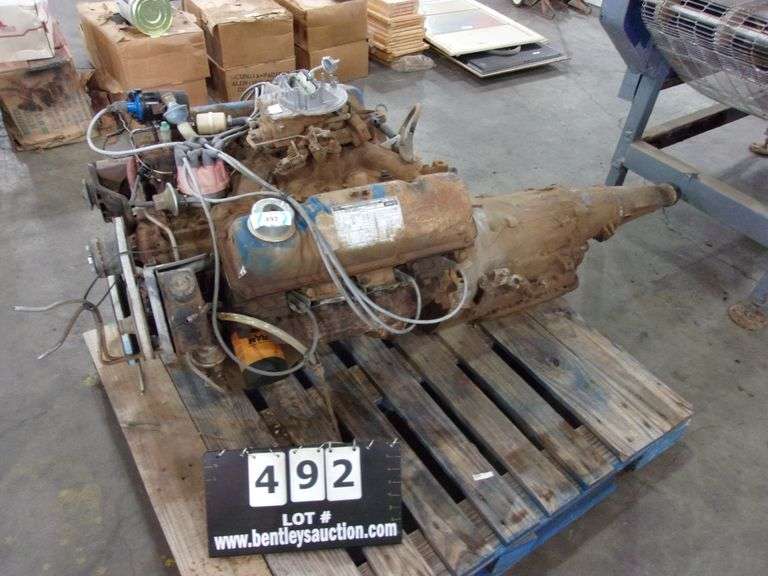 FORD 6.6 LITER, 400 CID, MOTOR & AUTOMATIC TRANSMISSION - Bentley ...
