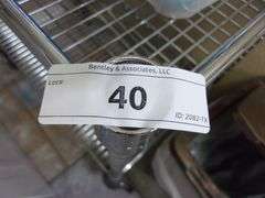 CASTERED METRO CART - Bentley & Associates, LLC