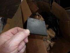 PALLET: BOXES OF METAL SQUARE SLABS - Bentley & Associates, LLC