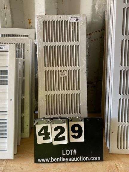 STACK: ASSORTED SIZE, STYLE REGISTERS - Bentley & Associates, LLC