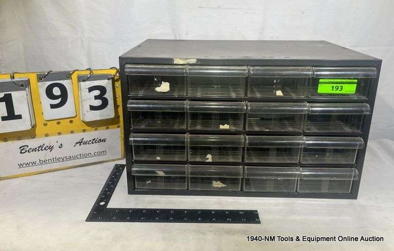 16 DRAWER BOLT BIN - Bentley & Associates, LLC