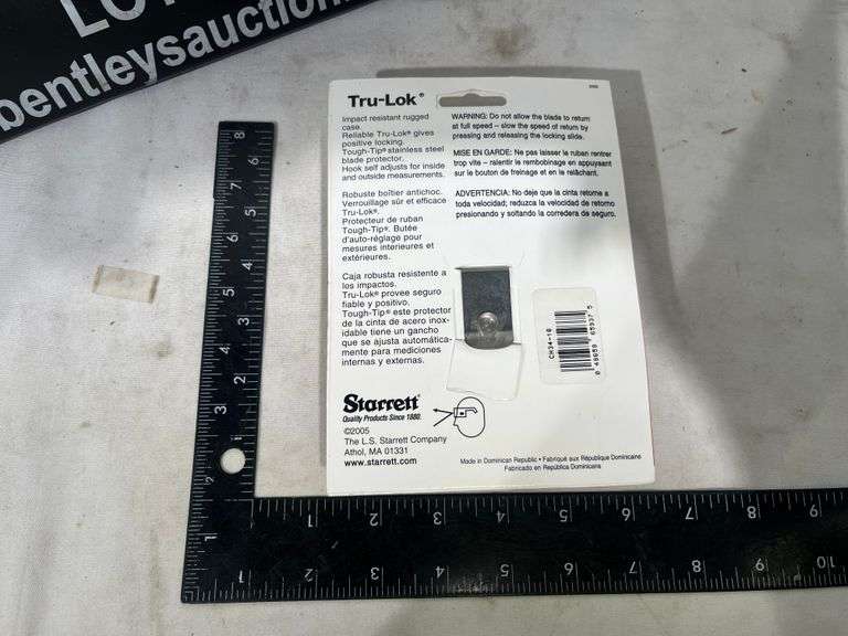 STARRETT TRU-LOK 16' TAPE MEASURE - Bentley & Associates, LLC