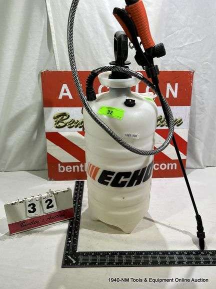 ECHO PUMP SPRAYER - Bentley & Associates, LLC
