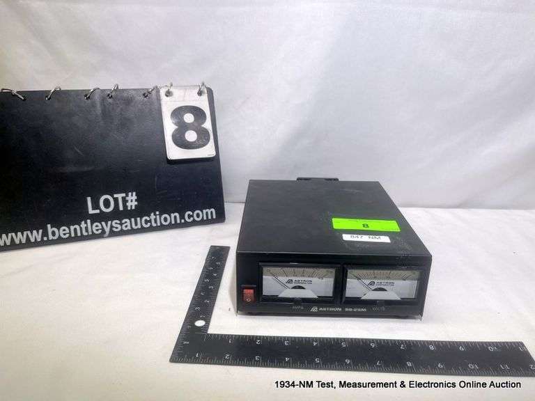 ASTRON SS-25M POWER SUPPLY - Bentley & Associates, LLC