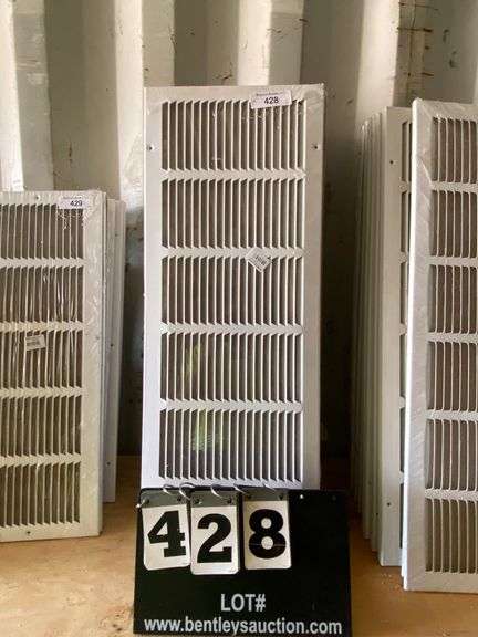 STACK: ASSORTED SIZE, STYLE REGISTERS - Bentley & Associates, LLC