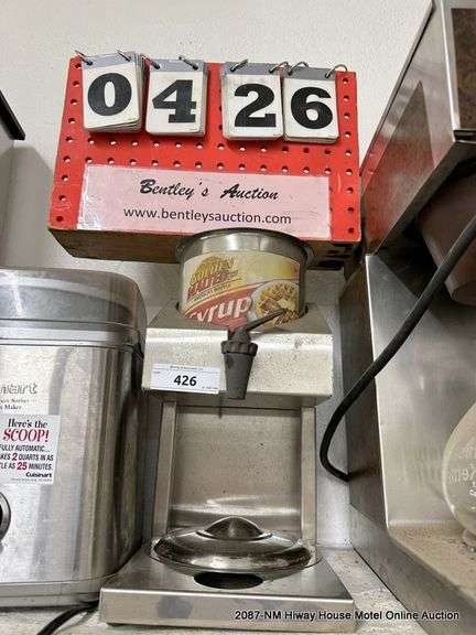 GOLDEN MALTED SYRUP DISPENSER - Bentley & Associates, LLC